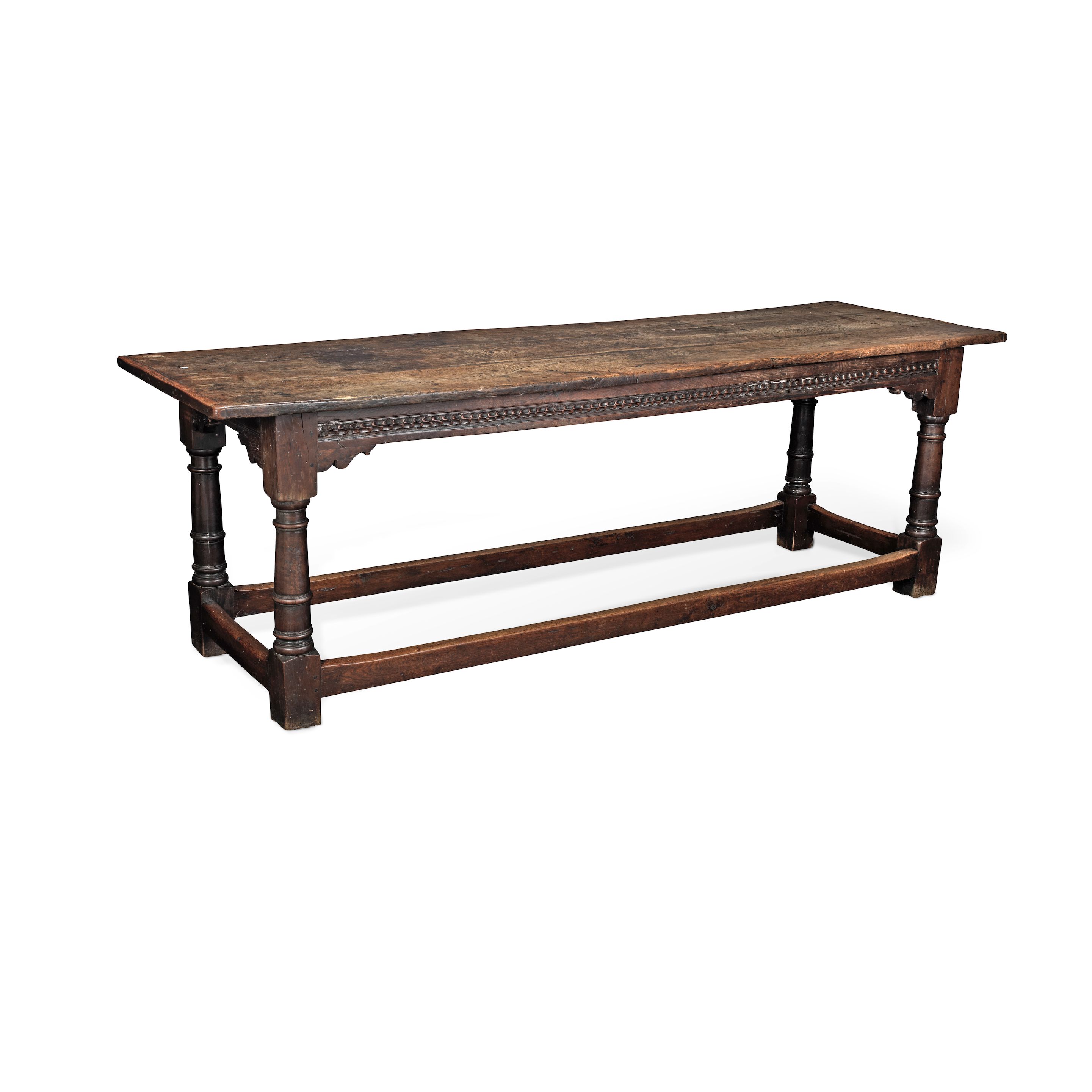 Bonhams : A Charles II oak refectory table