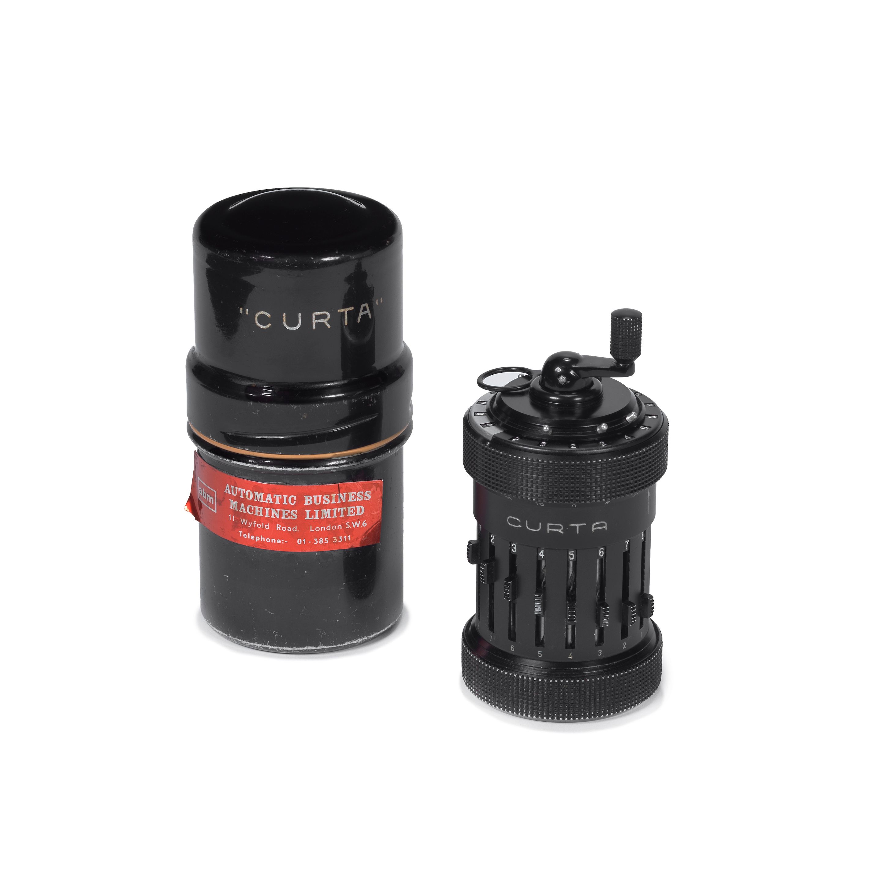 Bonhams : A CURTA TYPE 1 CALCULATOR, LIECHTENSTEIN, MID-20TH CENTURY,