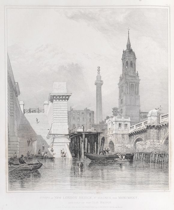 Bonhams : COOKE (EDWARD WILLIAM) AND GEORGE RENNIE Views of the Old and ...