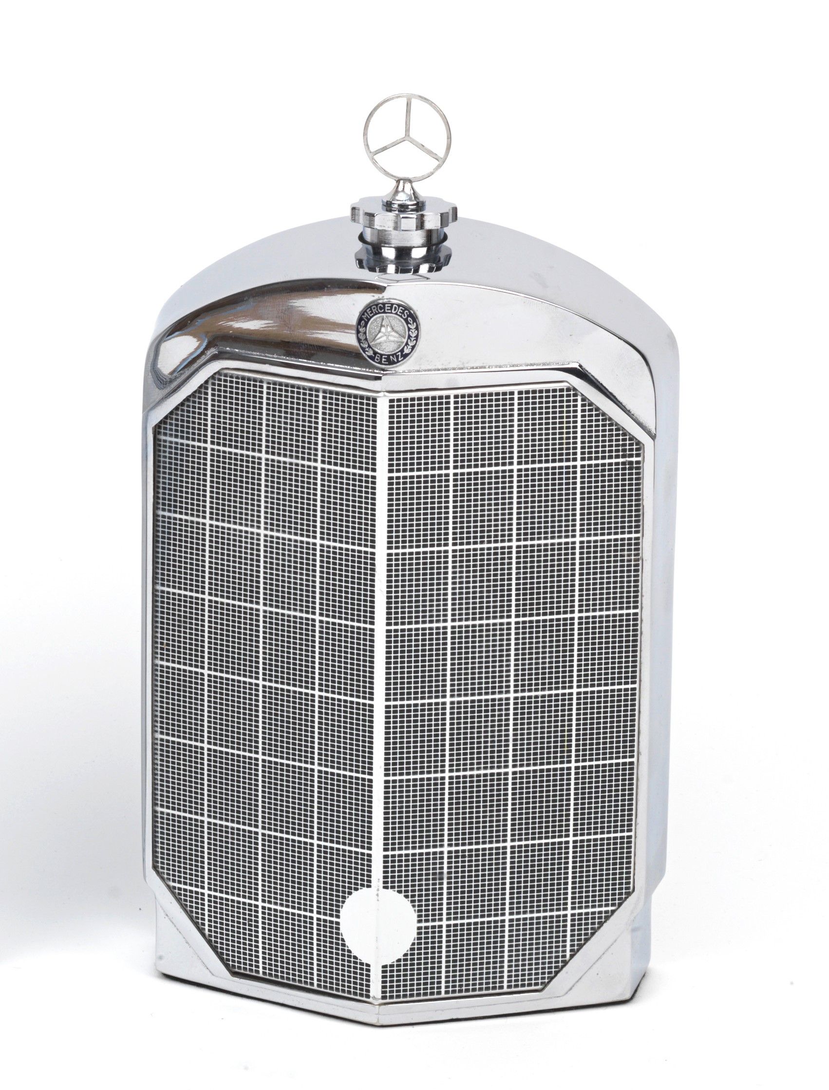 Bonhams Cars : A Mercedes-Benz radiator decanter by Ruddspeed, British ...