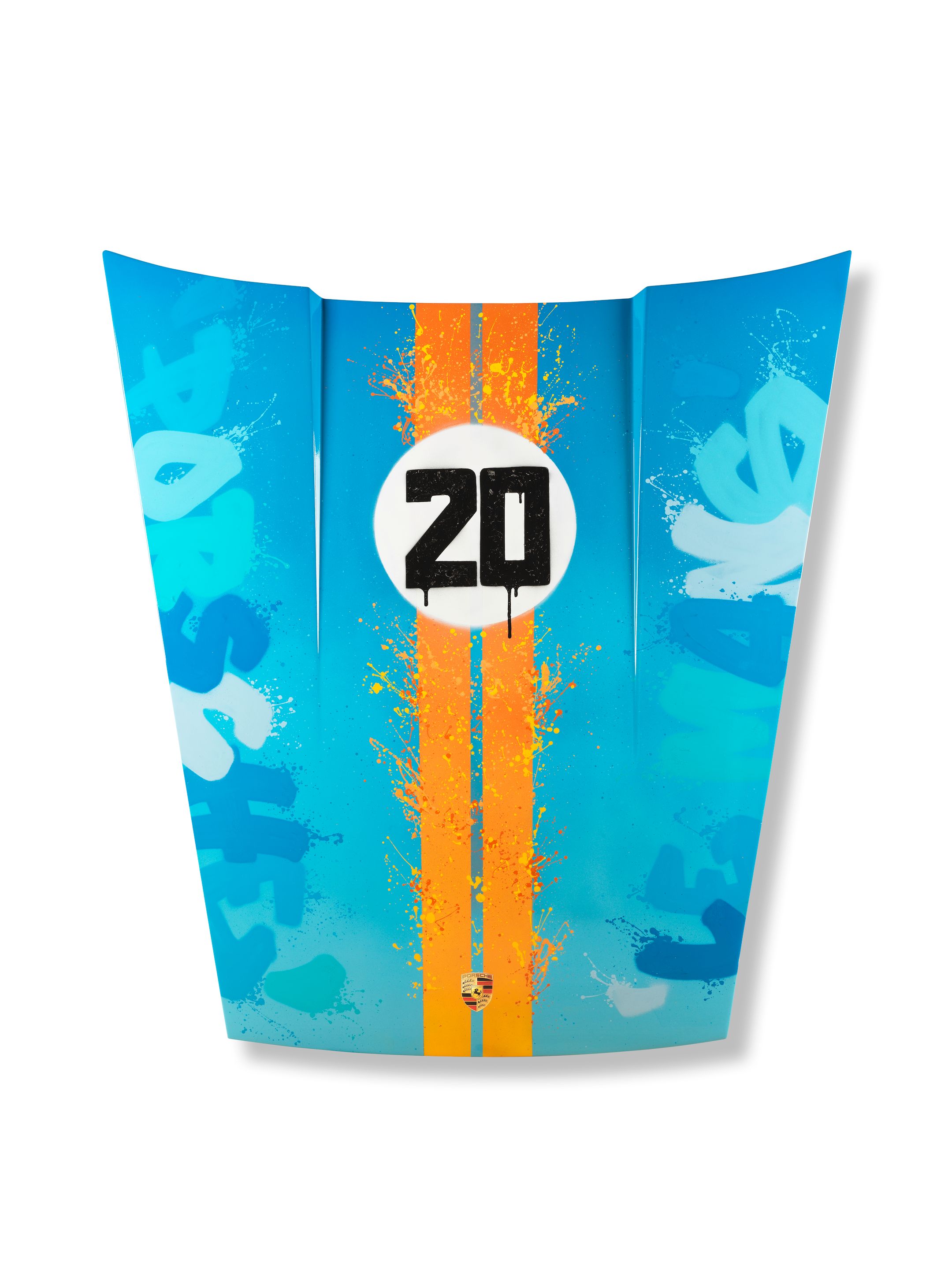 Bonhams Cars : Porsche-Gulf Porsche front bonnet painted in the colours ...