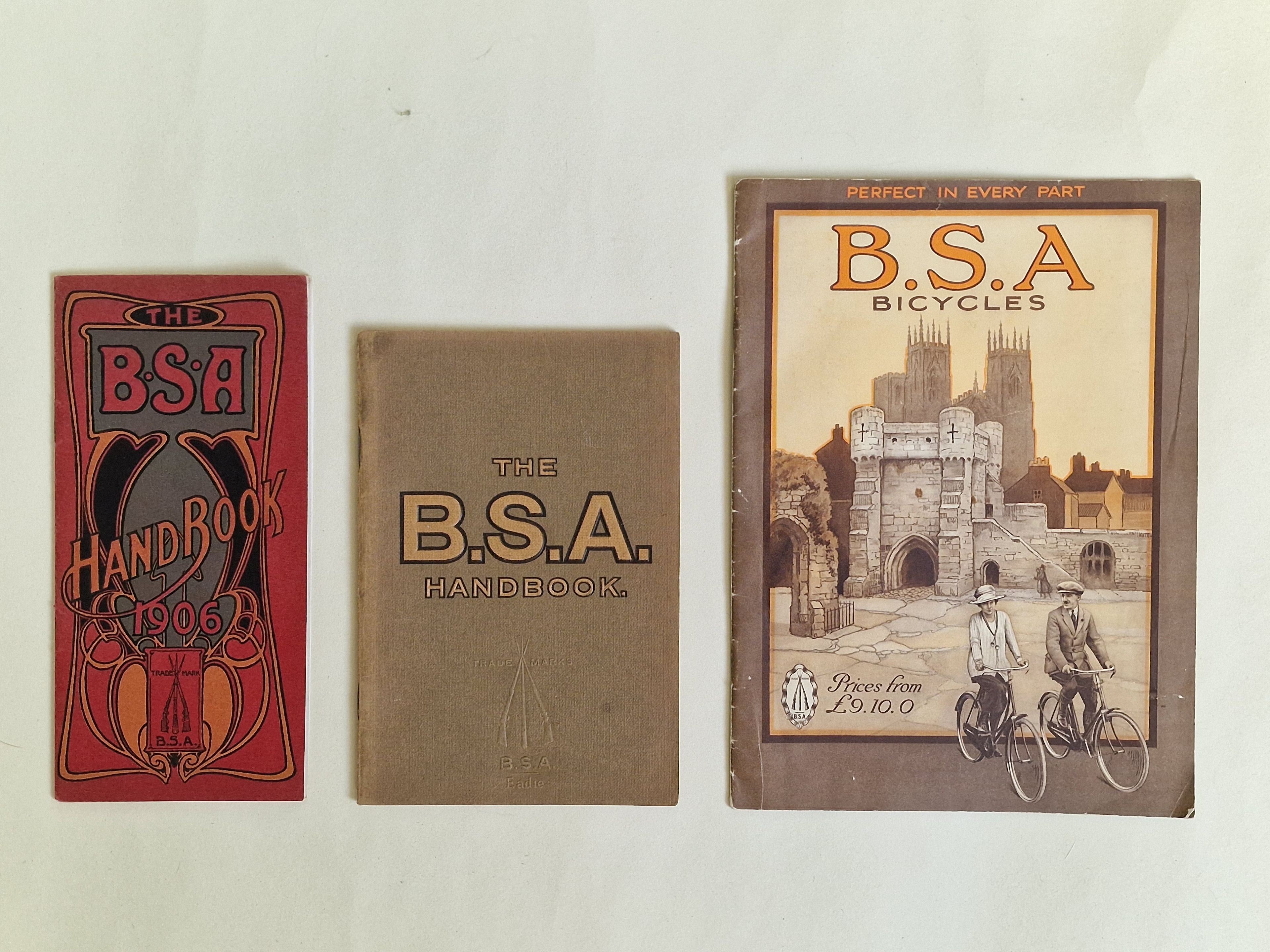 Bonhams Cars : The BSA handbook 1906 ((Qty))