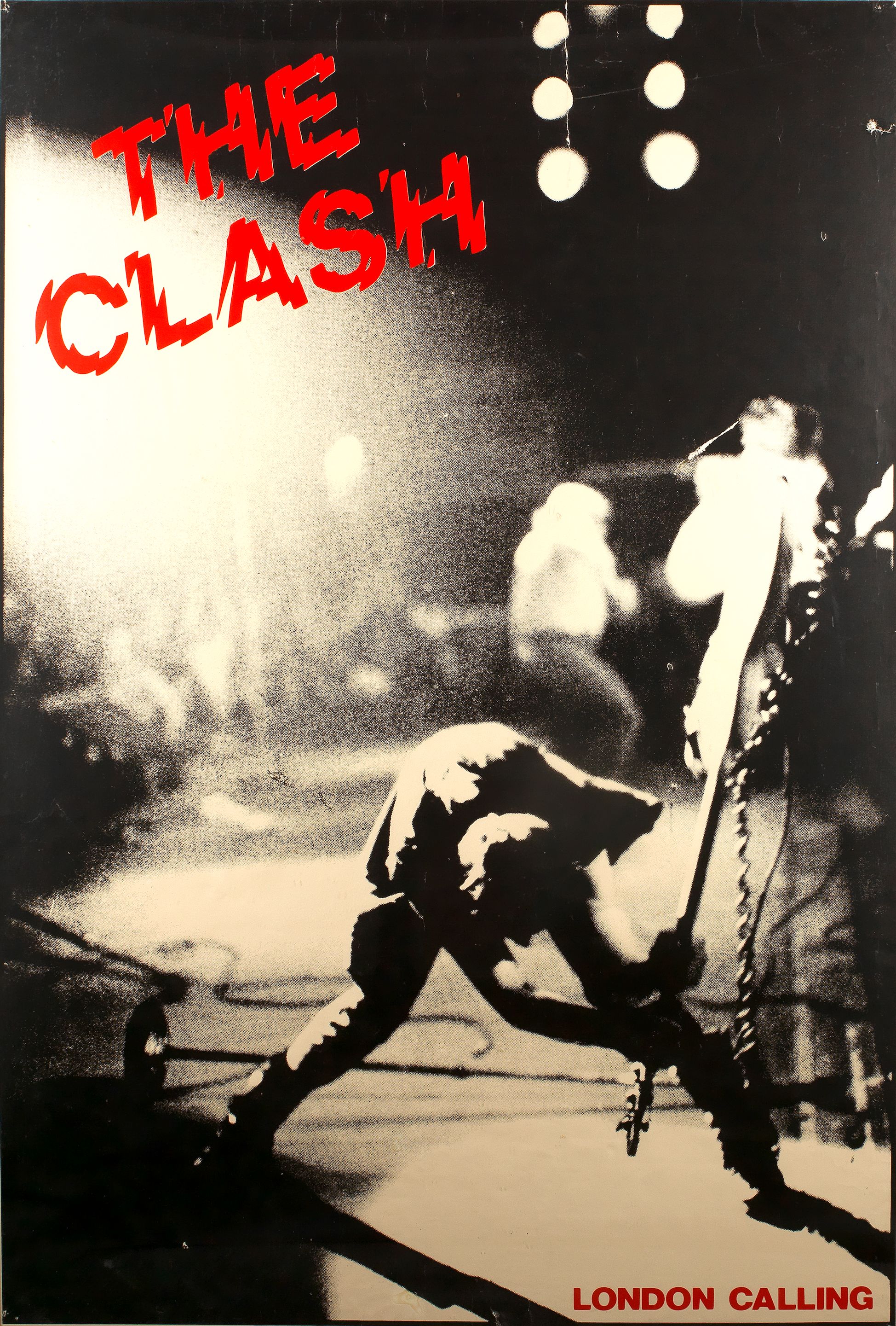 Bonhams : The Clash A Large Promotional Poster, 1980s,