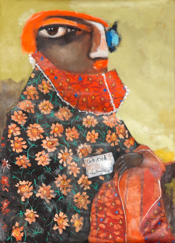 Bonhams : Kingsley Obasi (Nigerian, born 1981) Untitled (unframed and ...