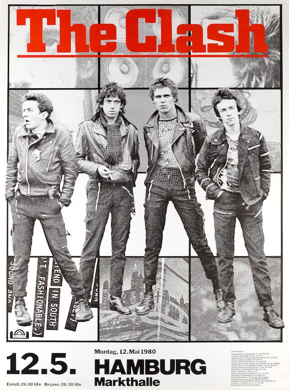 Bonhams : The Clash: Three Promotional Posters, 1980 - 1982, 3