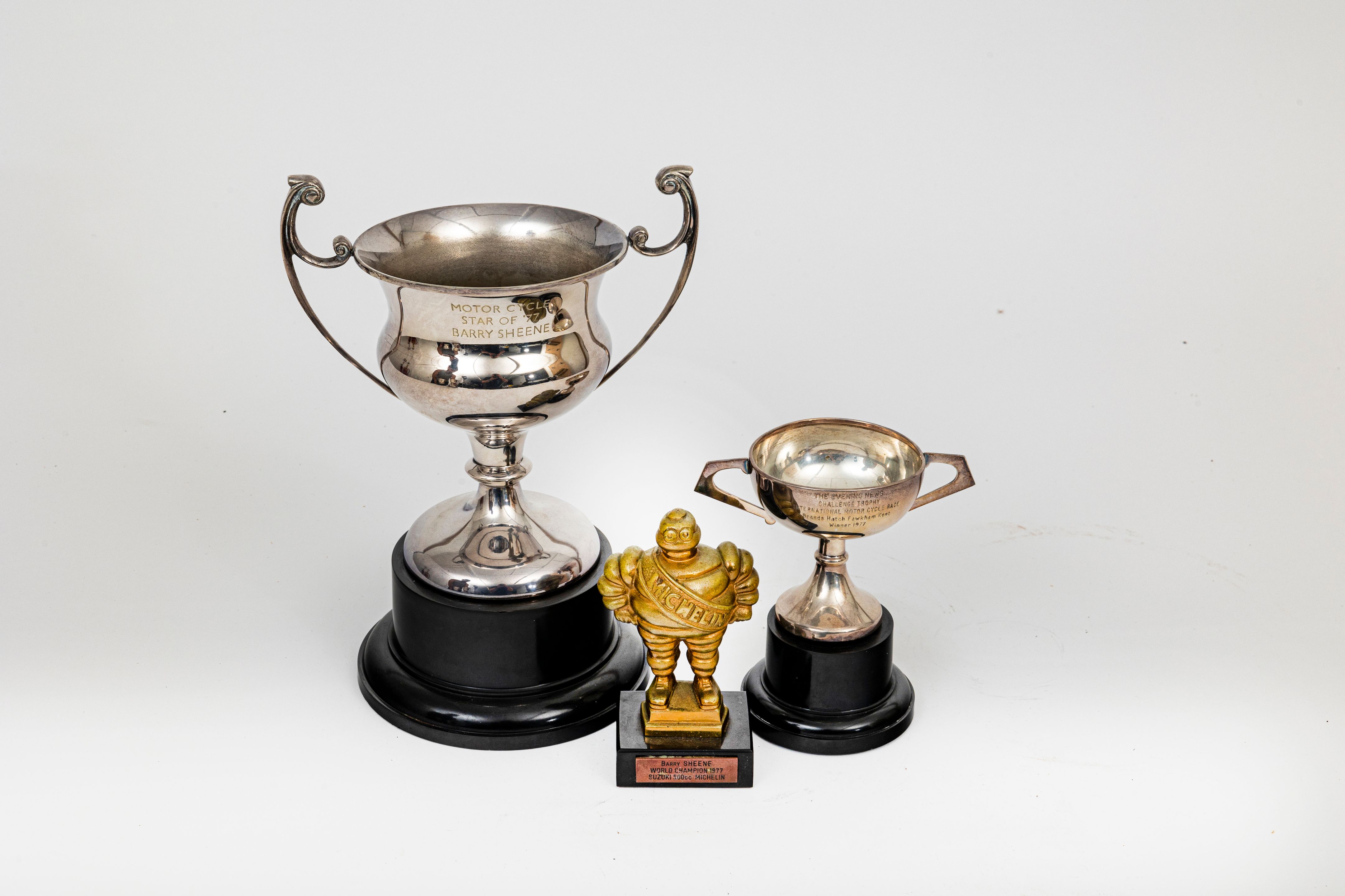 Bonhams Cars : A Motor Cycle star of '77 trophy ((3))