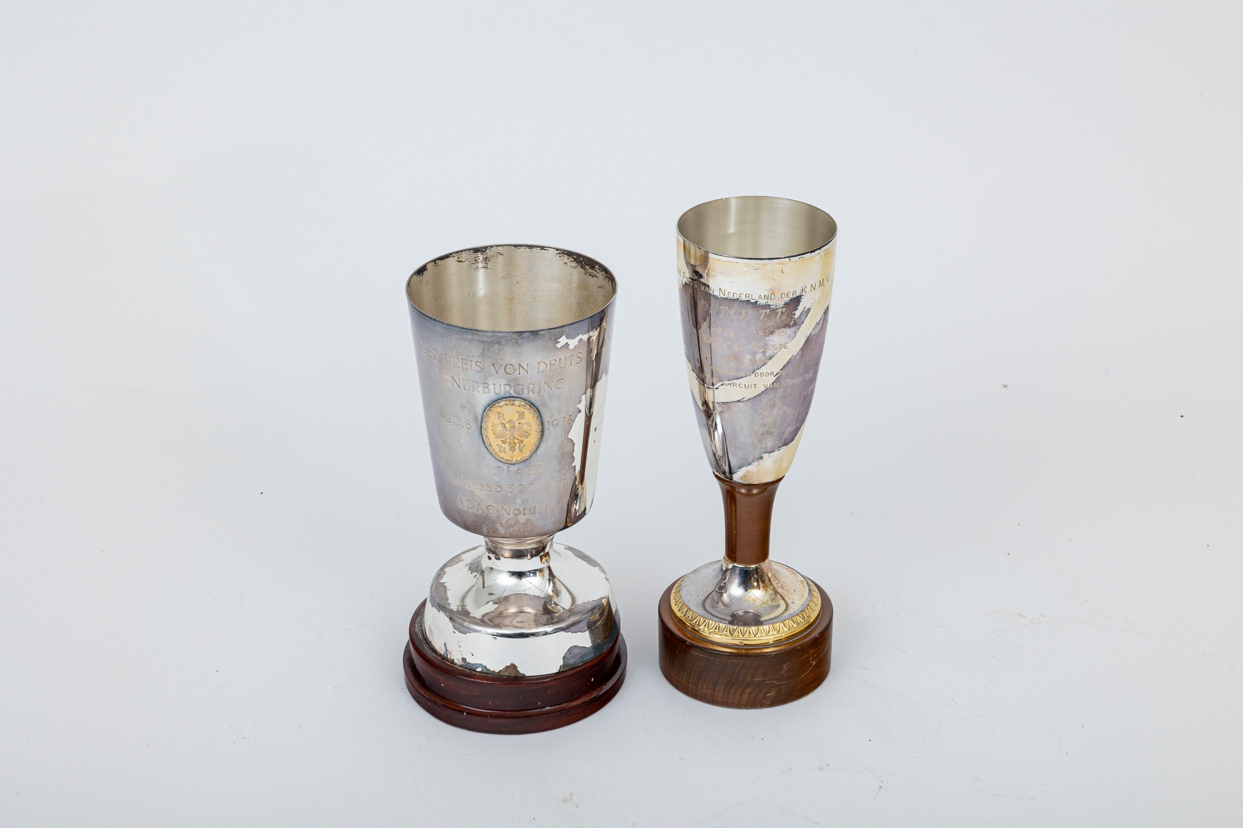 Bonhams Cars : A 1978 Dutch TT 3rd place trophy ((2))