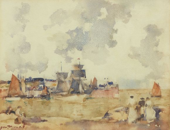 Bonhams : James Watterston Herald (Scottish, 1859-1914) Figures on ...