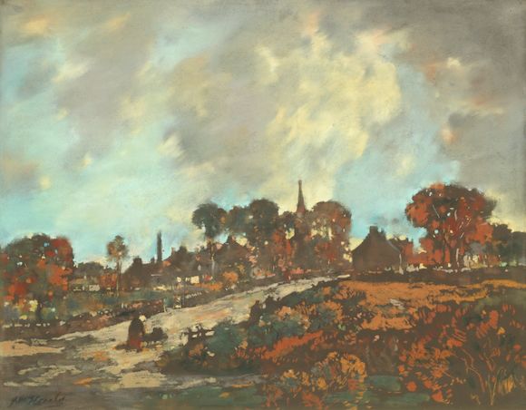 Bonhams : James Watterston Herald (Scottish, 1859-1914) Autumnal ...