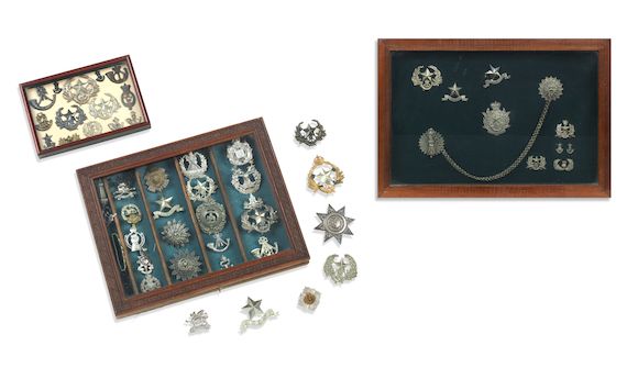 Bonhams : A COLLECTION OF SCOTTISH REGIMENTAL CAP BADGES