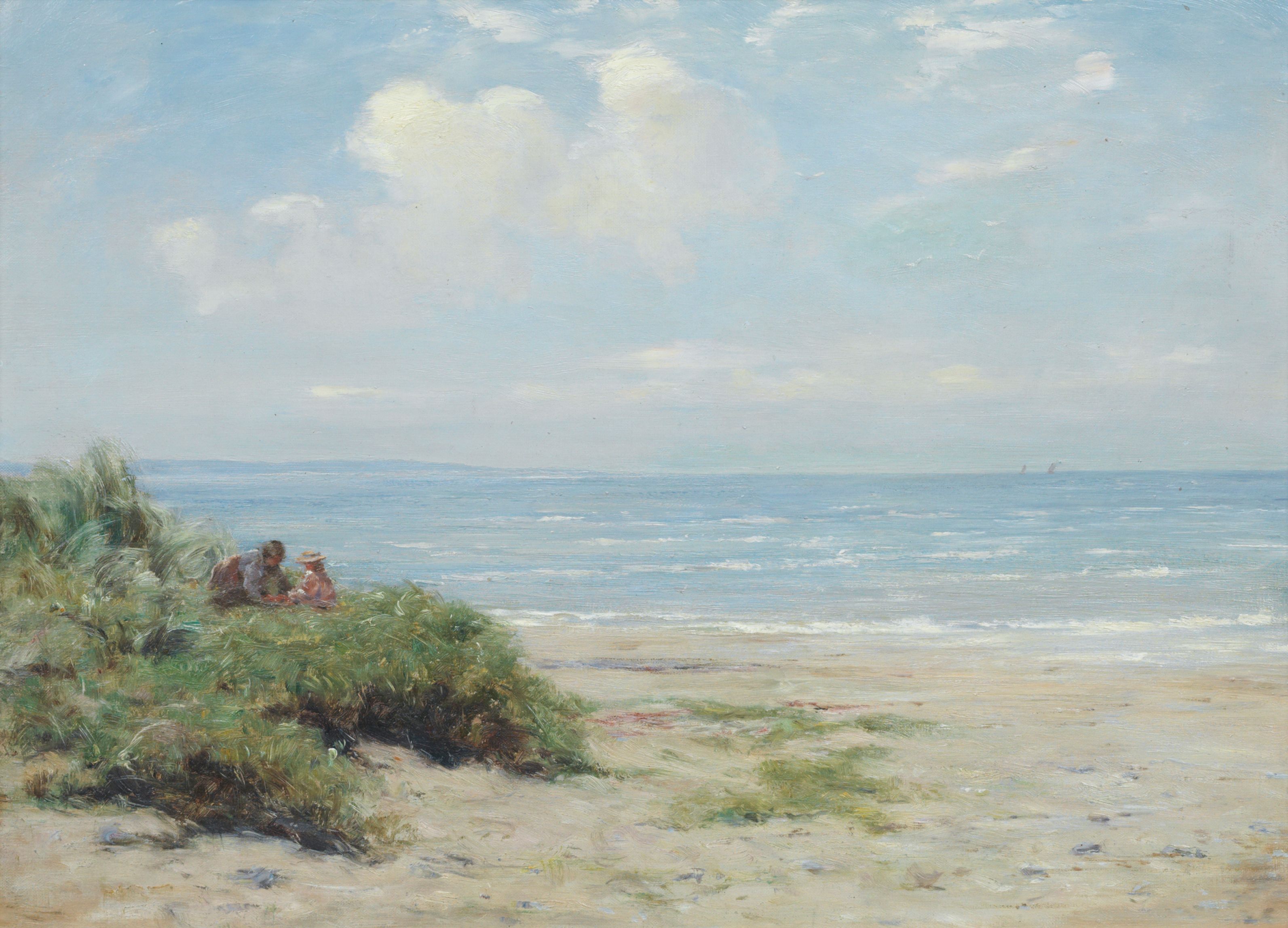 Bonhams : Joseph Henderson RSW (British, 1832-1908) A Summer Idyll 46.2 ...
