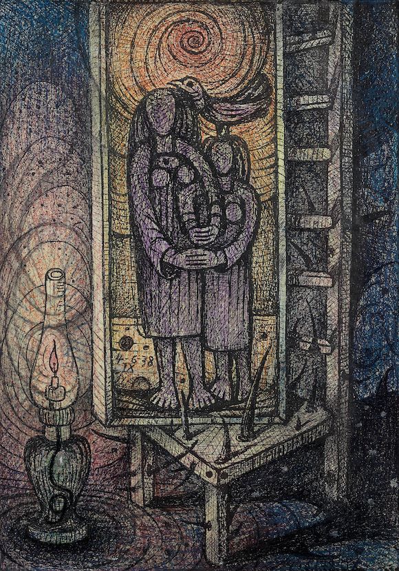 Bonhams : Samir Rafi (Egypt, 1926-2004) Untitled