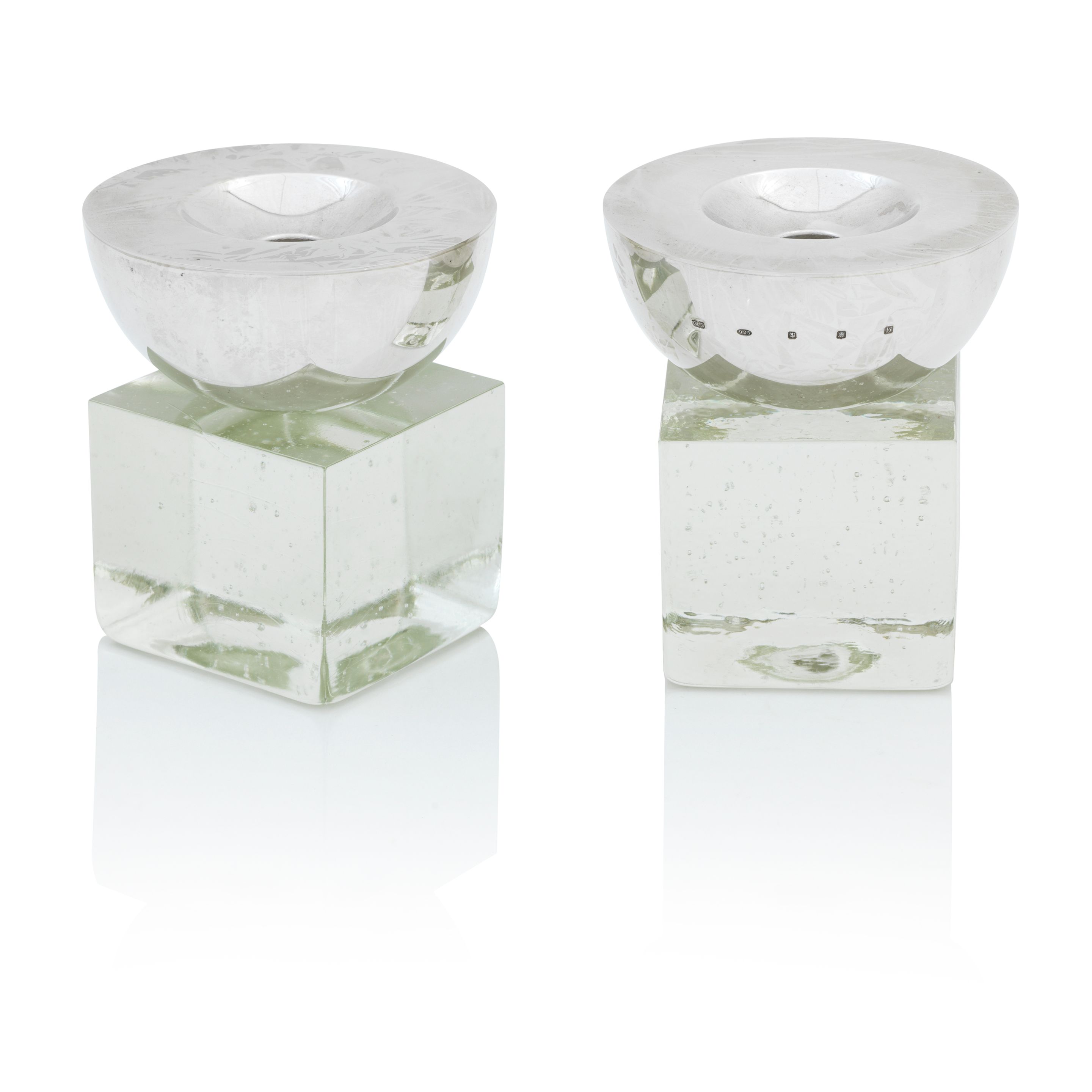 Bonhams : A PAIR OF ELIZABETH II CANDLESTICKS By Graham Stewart ...