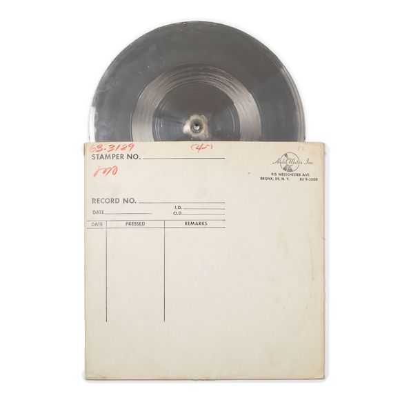 Bonhams : The Beatles: A 'Metal Master' Disc For The B-Side 'PS I Love ...