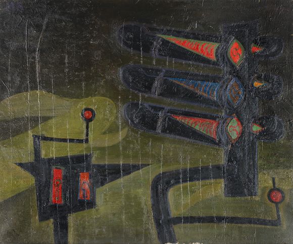 Bonhams : Michael Rothenstein (British, 1908-1993) Hooded Lights