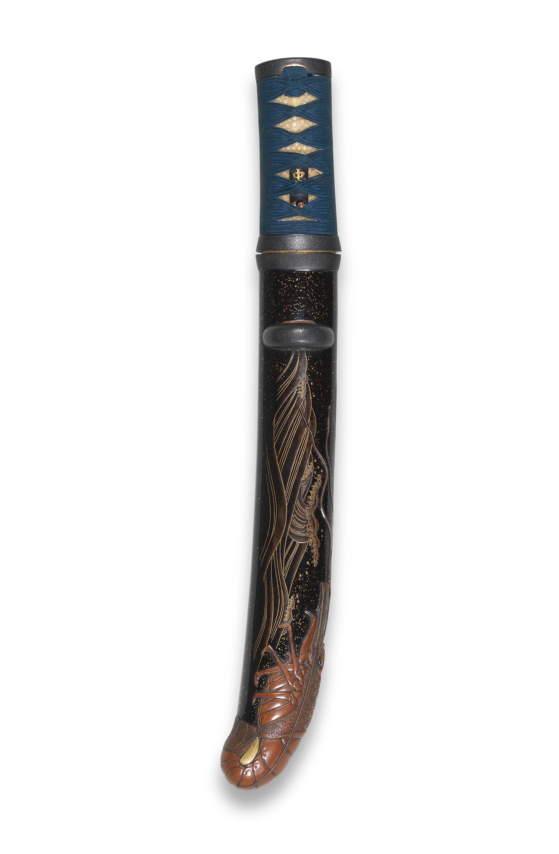 Bonhams : A KOSHIRA-E (MOUNTING) FOR A TANTO (DAGGER) Edo period (1615 ...