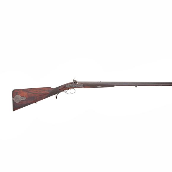 Bonhams : A Cased .450 (40-Bore Black Powder Express) Percussion Two ...