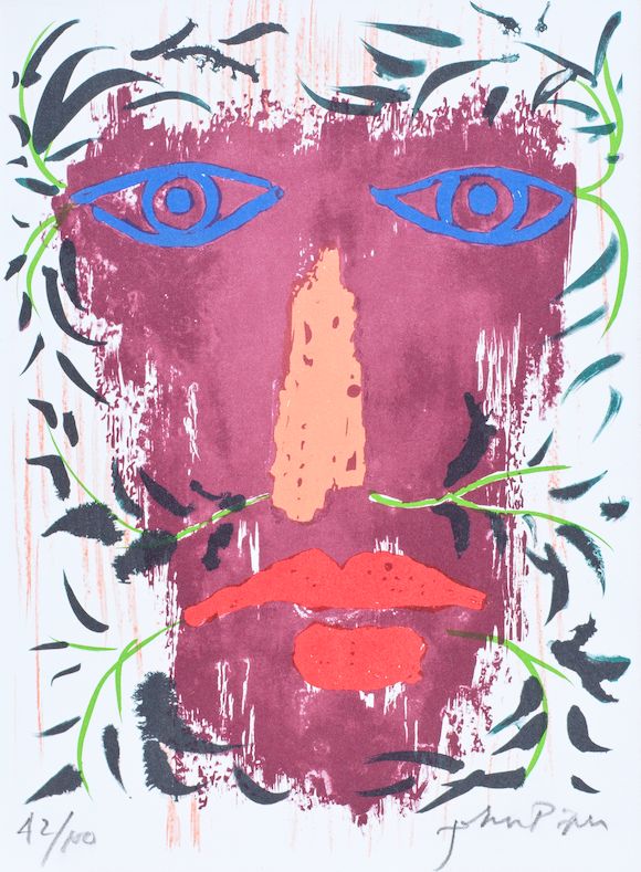 Bonhams : PIPER (JOHN) WEST (ANTHONY) John Piper, NUMBER 87 OF 126 ...