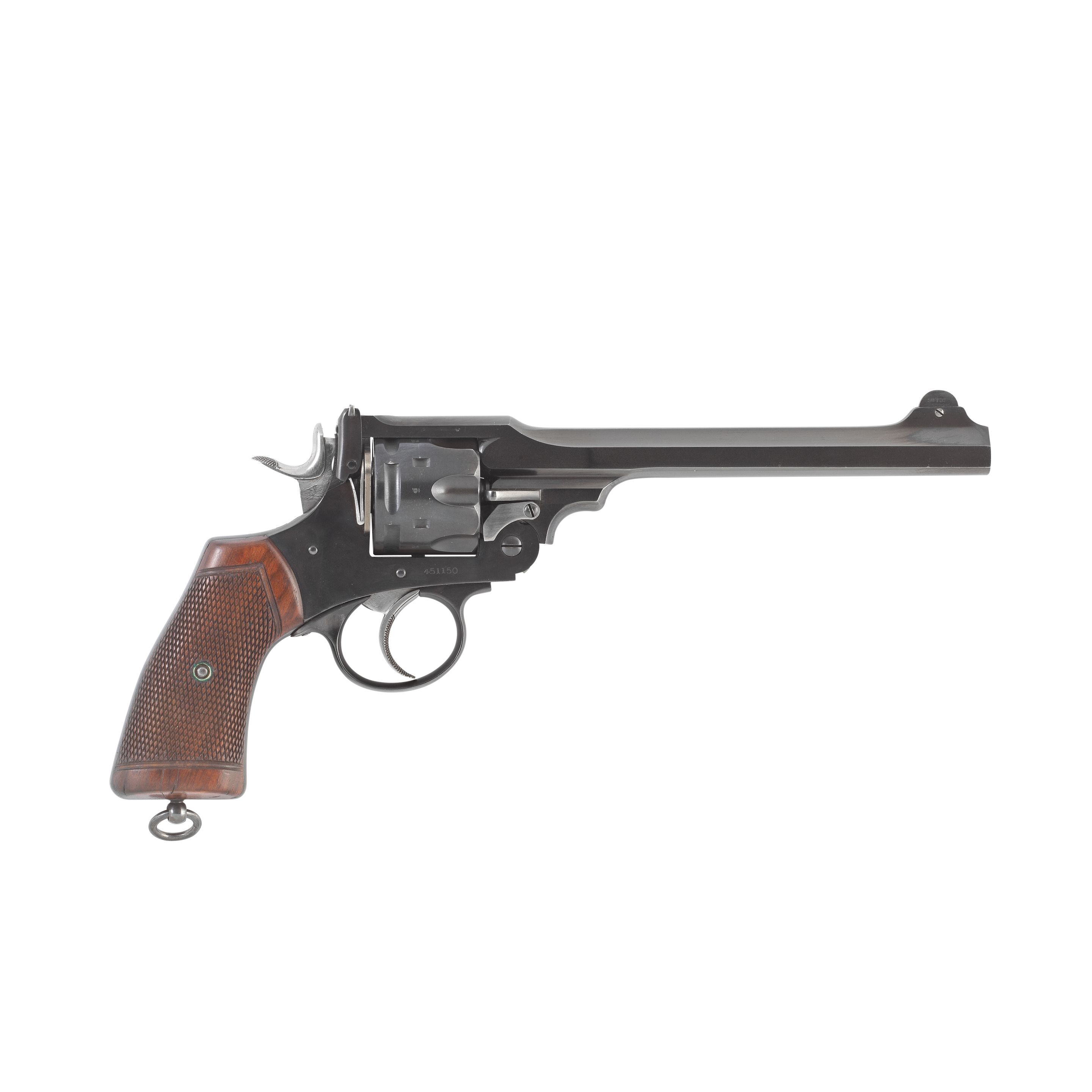 Bonhams : A .450/455 'Target Model' revolver by Webley, no. 451150 In a ...