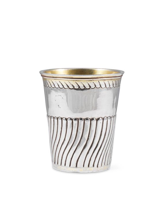 Bonhams Cornette de Saint Cyr : TIMBALE EN ARGENT DORE A LA PARCELLE ...
