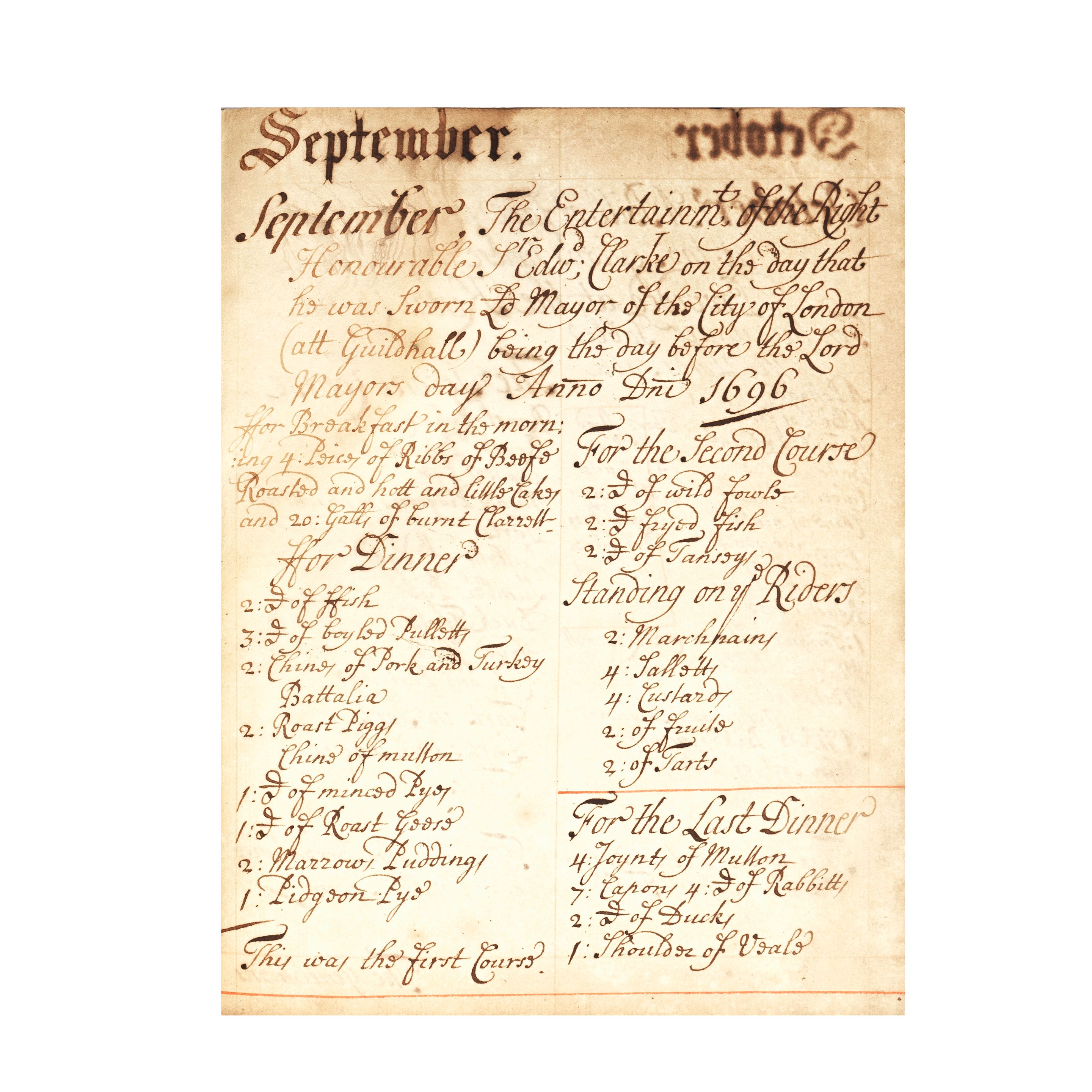 Bonhams : COOKERY & MEDICINE - MANUSCRIPT Manuscript culinary and ...