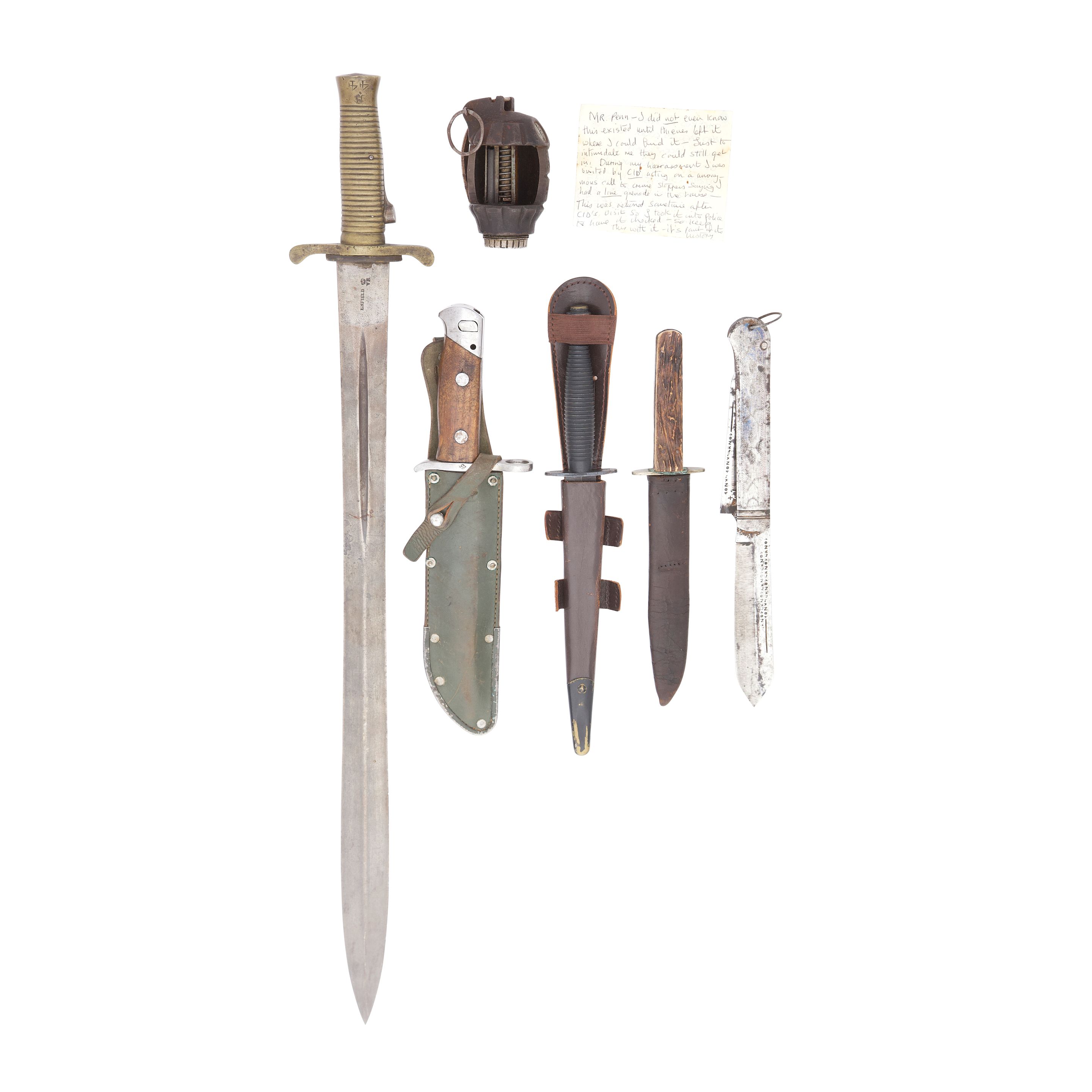 Bonhams : A Group Of Various Edged Weapons (10)