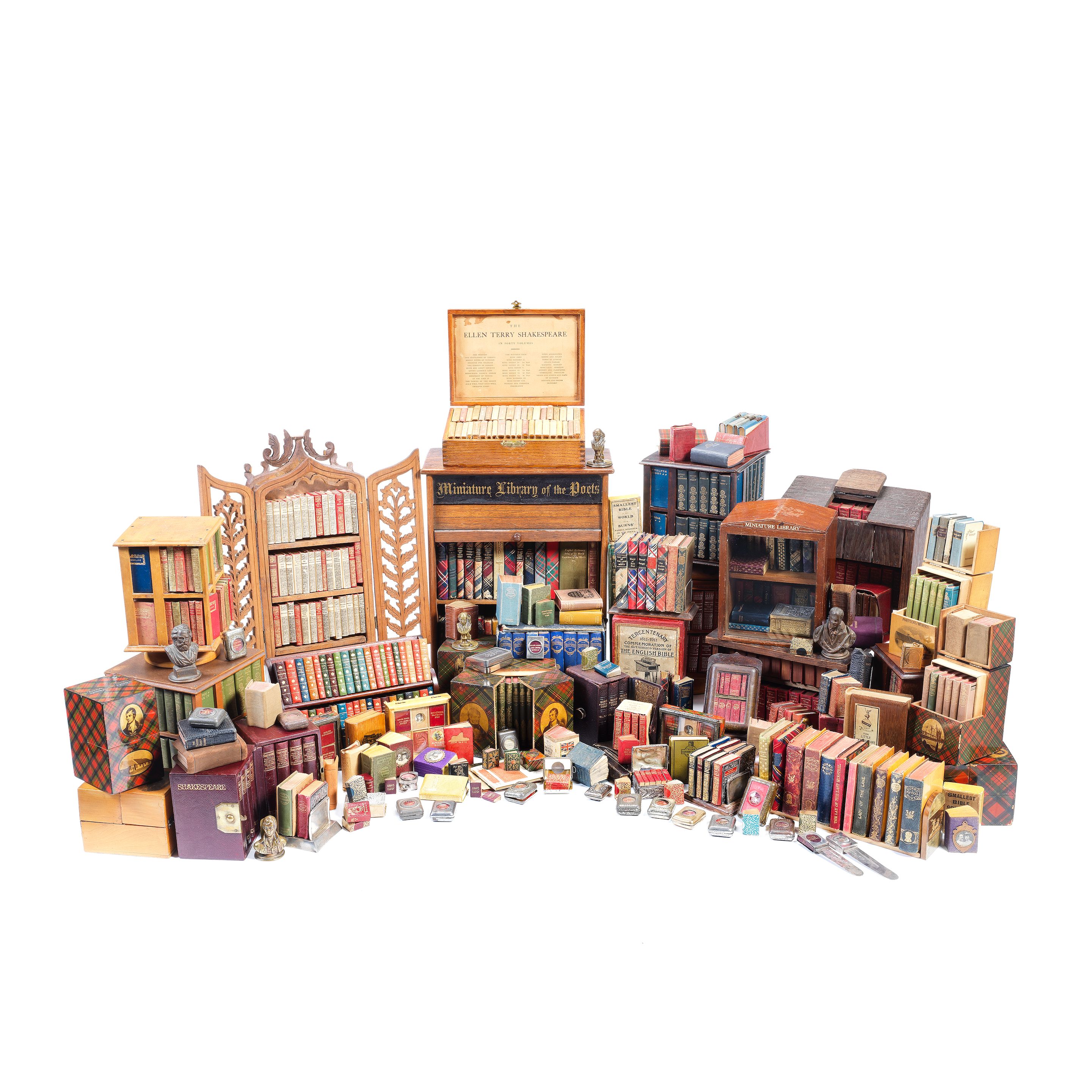 Bonhams : MINIATURE BOOKS - DAVID BRYCE An extensive collection of some ...