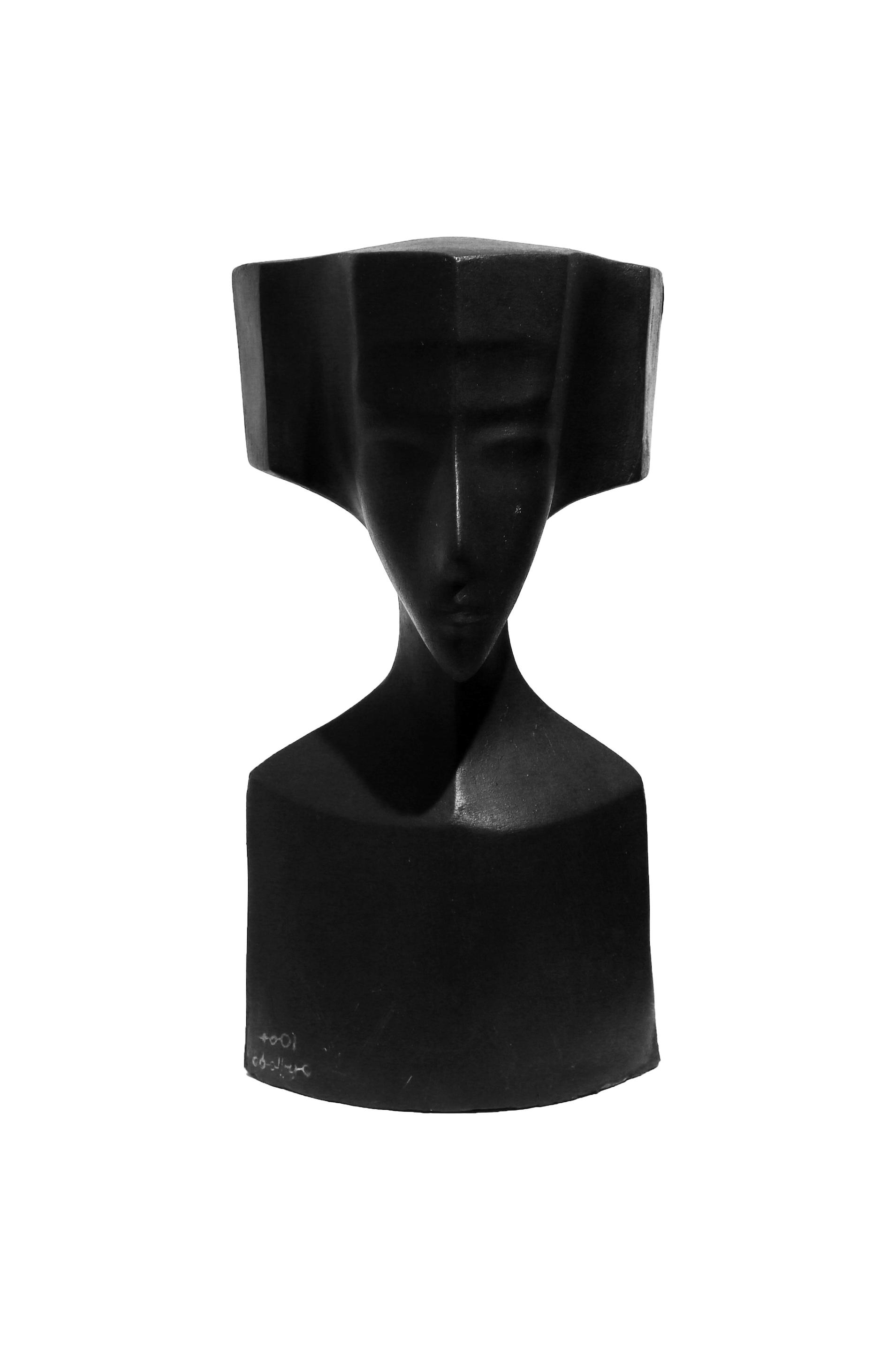 Bonhams Ahmed Abdel Wahab Egypt Born 1932 Head Of Girl 37x 17 X 20cm 