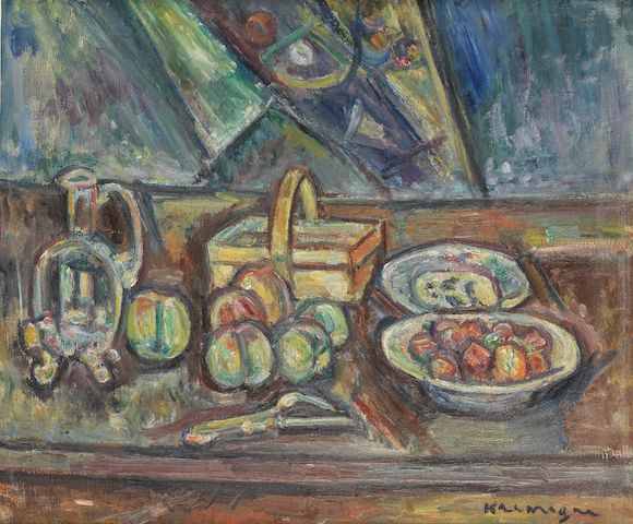 Bonhams : Pinchus Krémègne (Belarusian, 1890-1981) Still life with ...