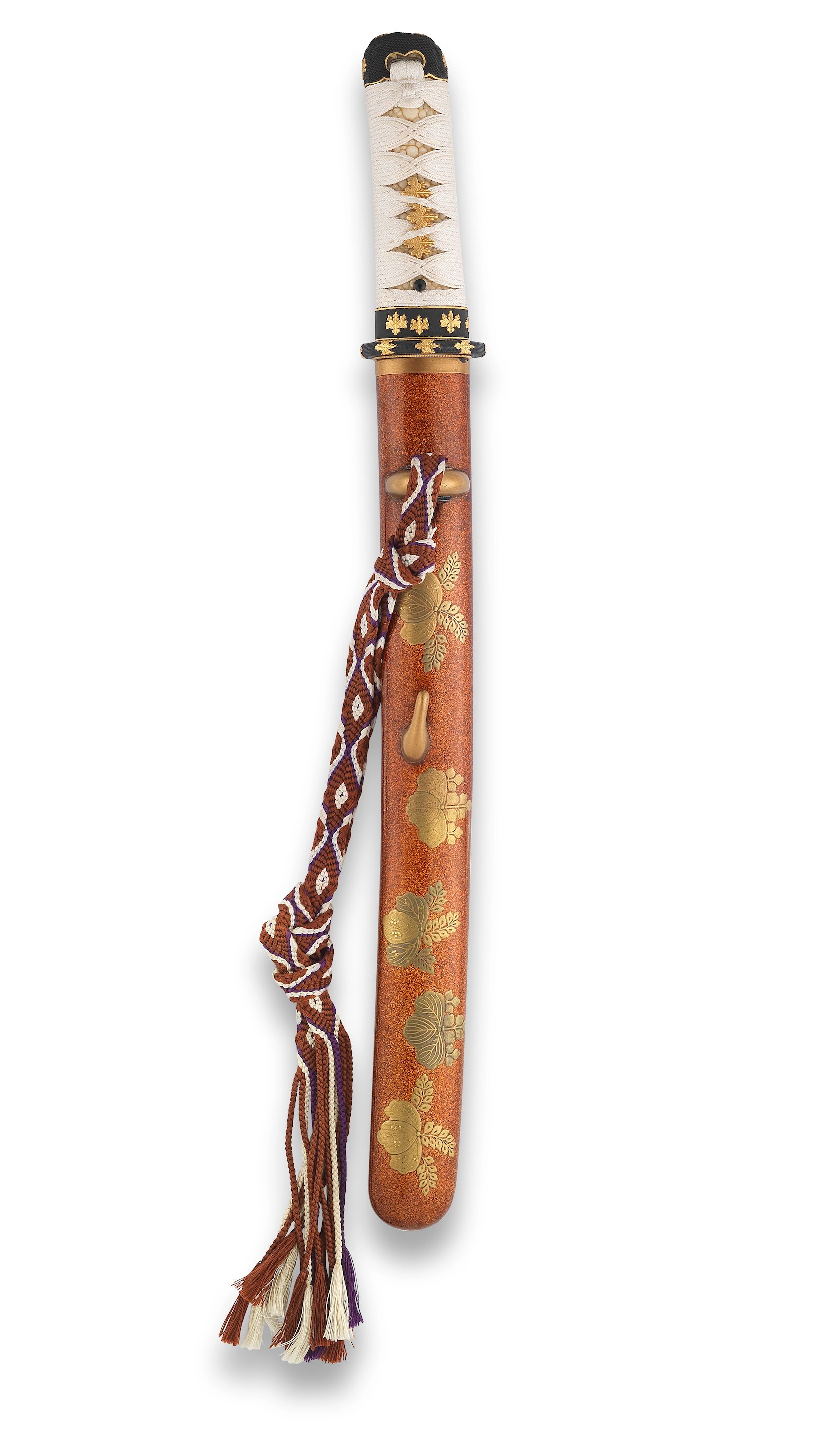 Bonhams : A KOSHIRA-E (MOUNTING) FOR A KO-WAKIZASHI (SMALL COMPANION ...