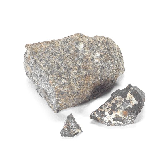 Bonhams : DARWIN (CHARLES) Three fragments of greenstone from the ...