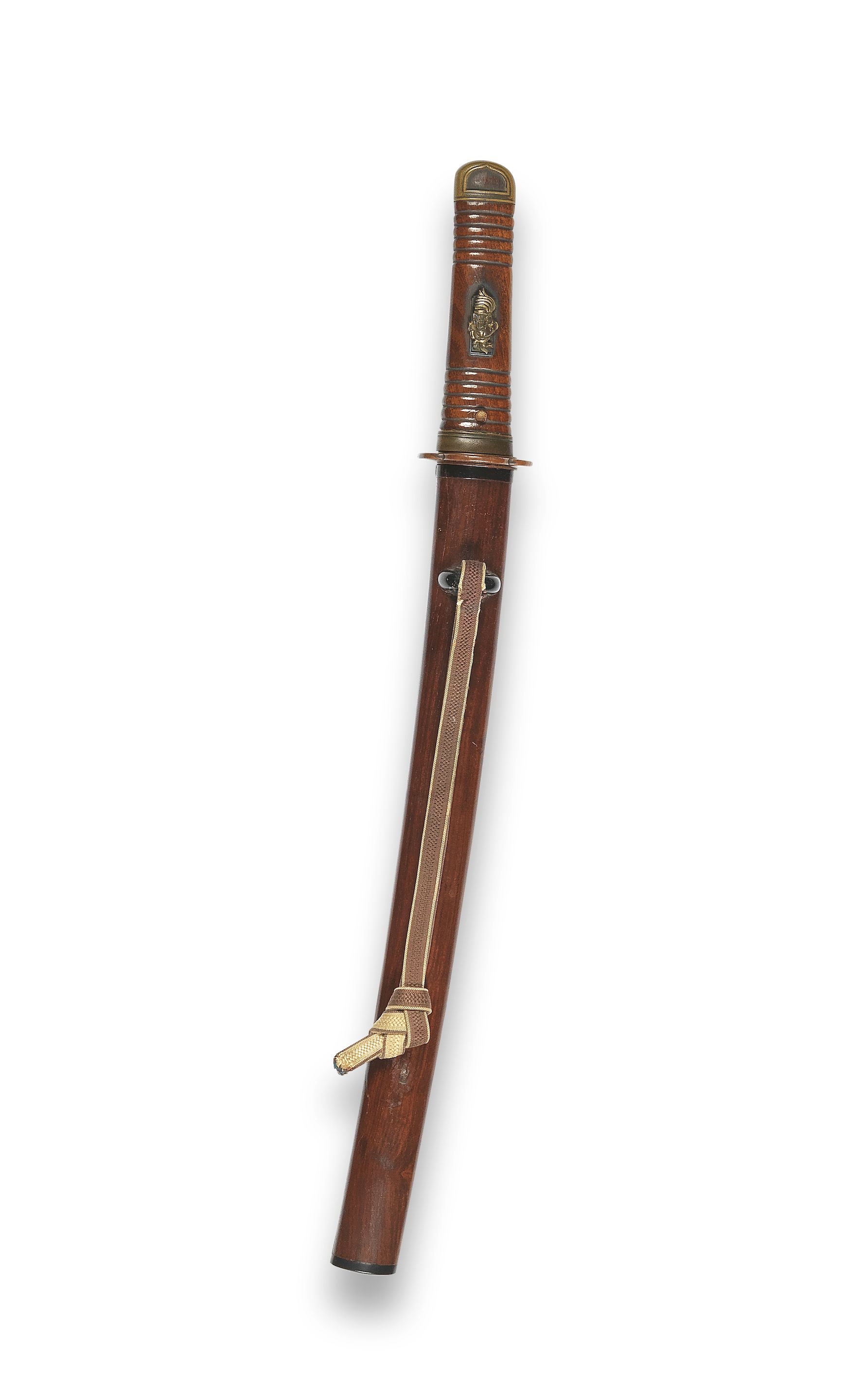 Bonhams : A KOSHIRA-E (MOUNTING) FOR A WAKIZASHI (COMPANION SWORD) Edo ...