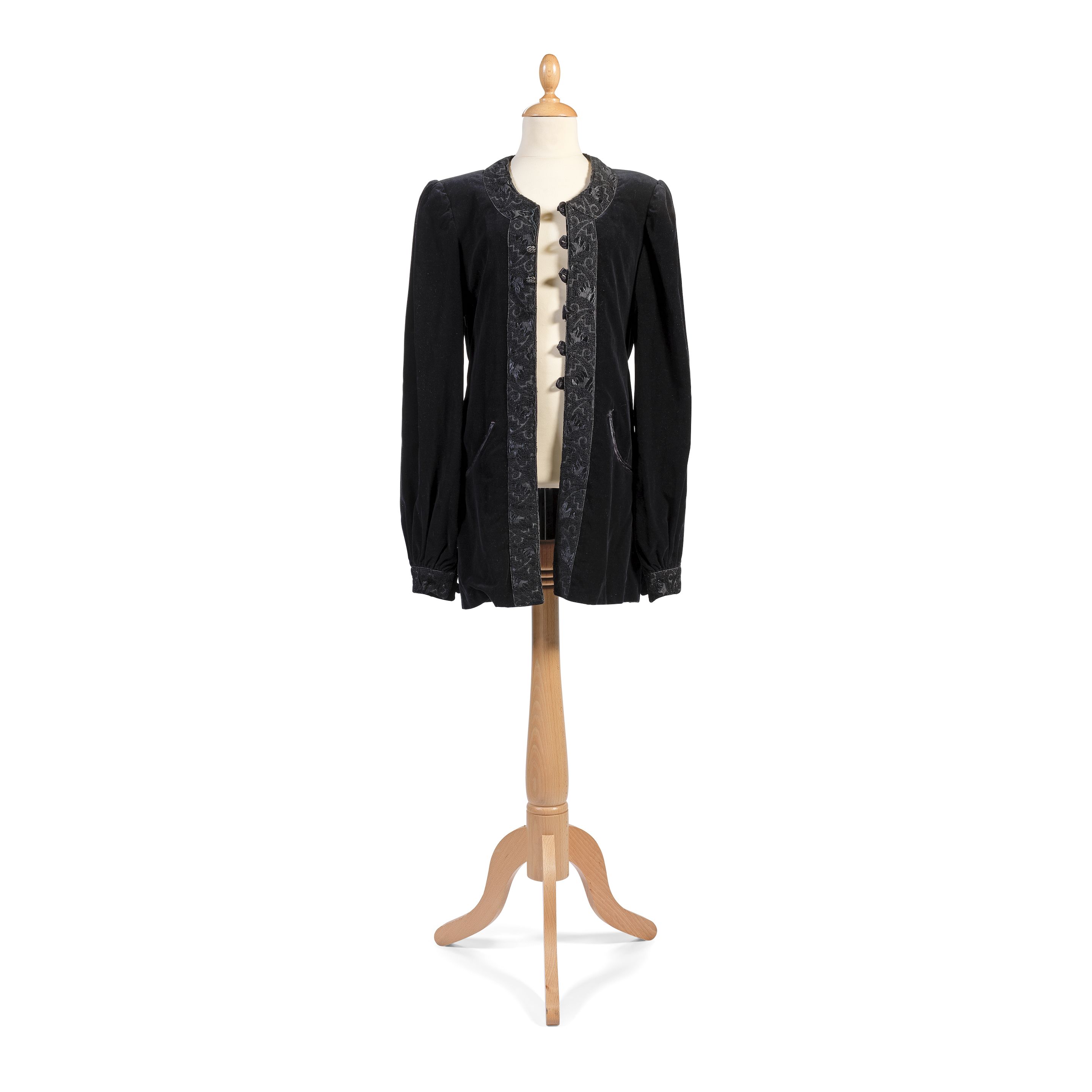 Bonhams : Marc Bolan A Black Velvet Alkursura Jacket Owned and Stage ...