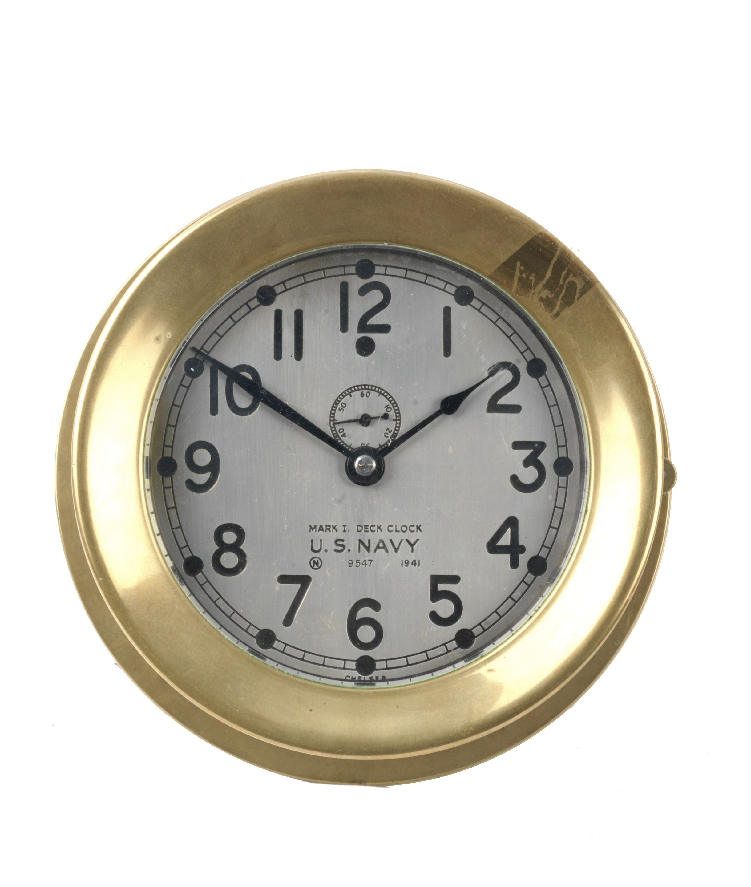 Bonhams Cars : A US Navy "Deck Clock" Mk I by Chelsea Clock Co of ...