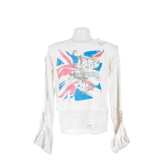 Bonhams : Westwood/McLaren: A Seditionaries 'Anarchy In The UK' Muslin ...