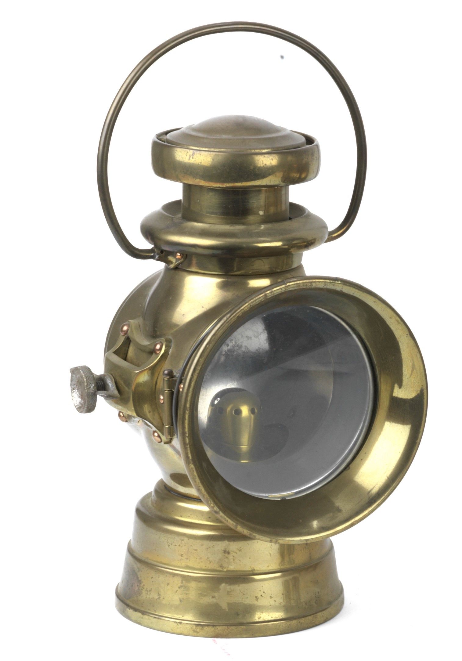 Bonhams Cars : A Lucas No 742 oil illuminated lamp, circa 1910,