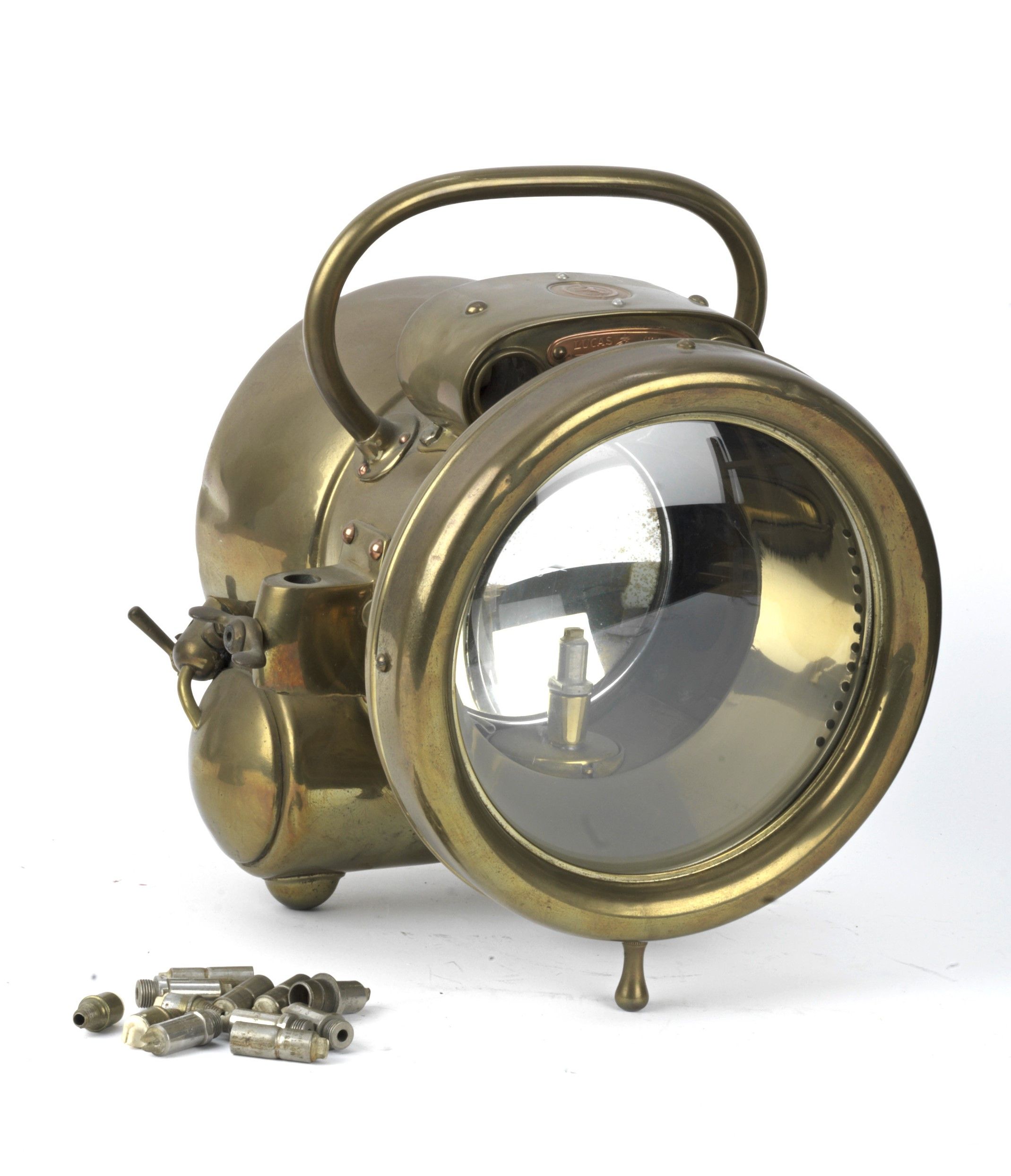 Bonhams Cars : A Lucas self-generating acetylene headlamp, Model N51 ...