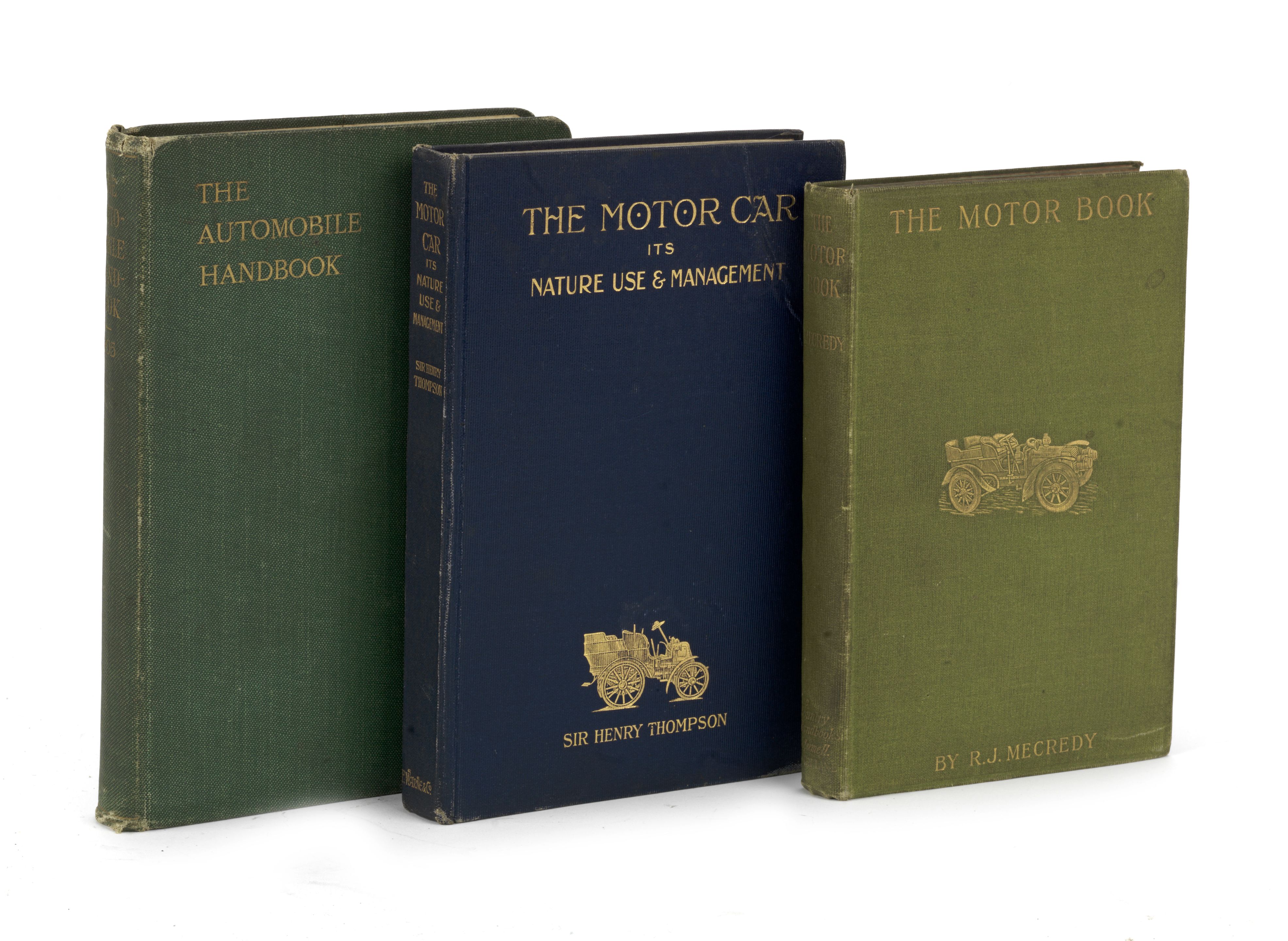 Bonhams Cars : Three early motoring handbooks, ((3))
