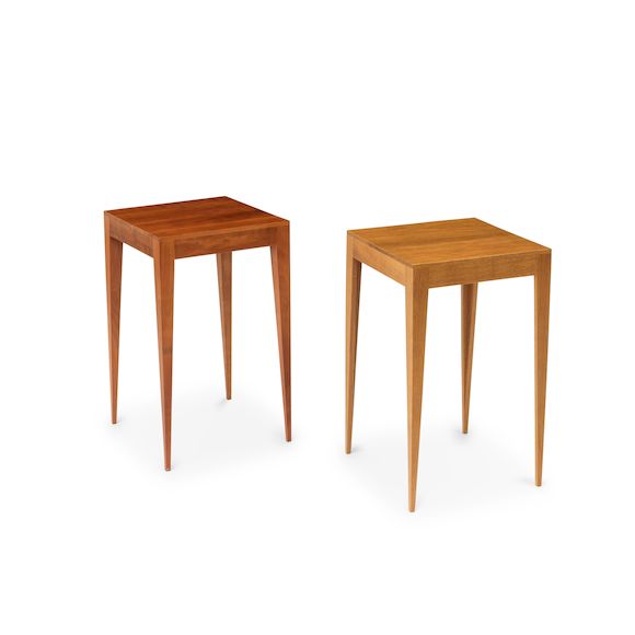 Bonhams : A matched pair of stiletto tablesDesigned by Sir Terence ...