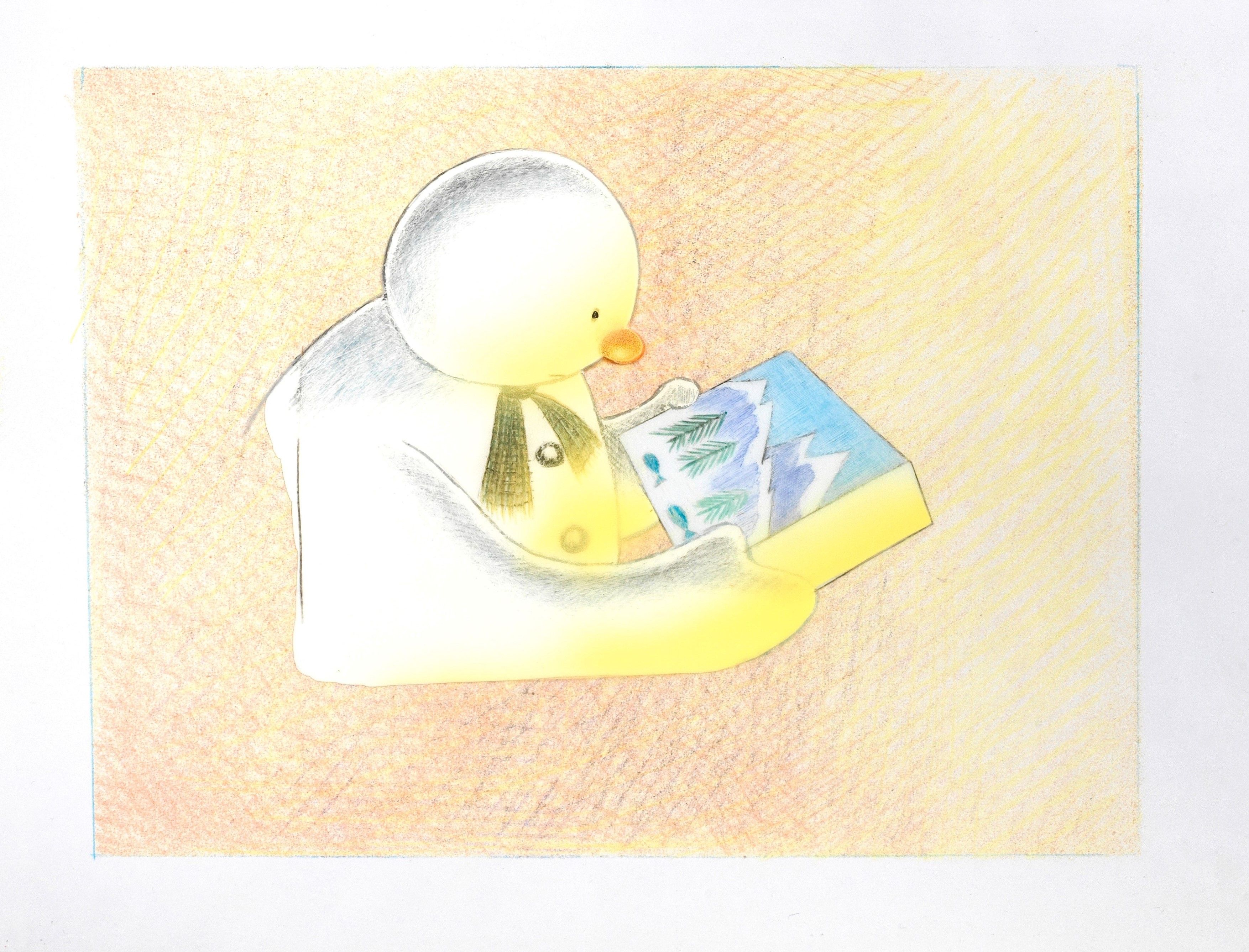 Bonhams : The Snowman An Original Animation Cel of The Snowman Looking ...