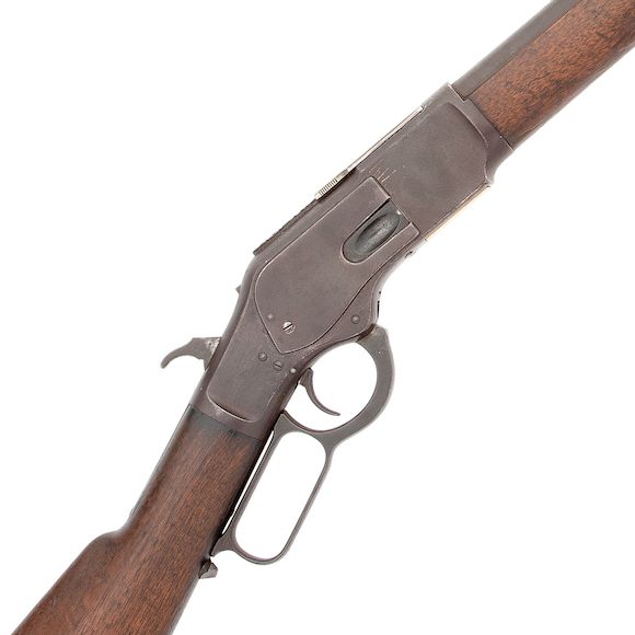Bonhams : A .44-40 'Model 1873' lever-action rifle by Winchester, no. 48236
