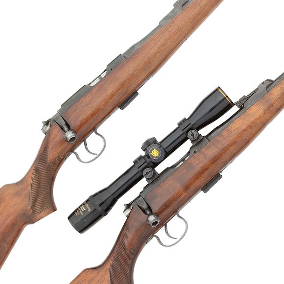 Bonhams : Two .22 (L.R.) bolt-magazine rifles by BRNO