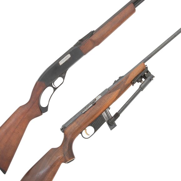 Bonhams : Two .22 (L.R.) rifles