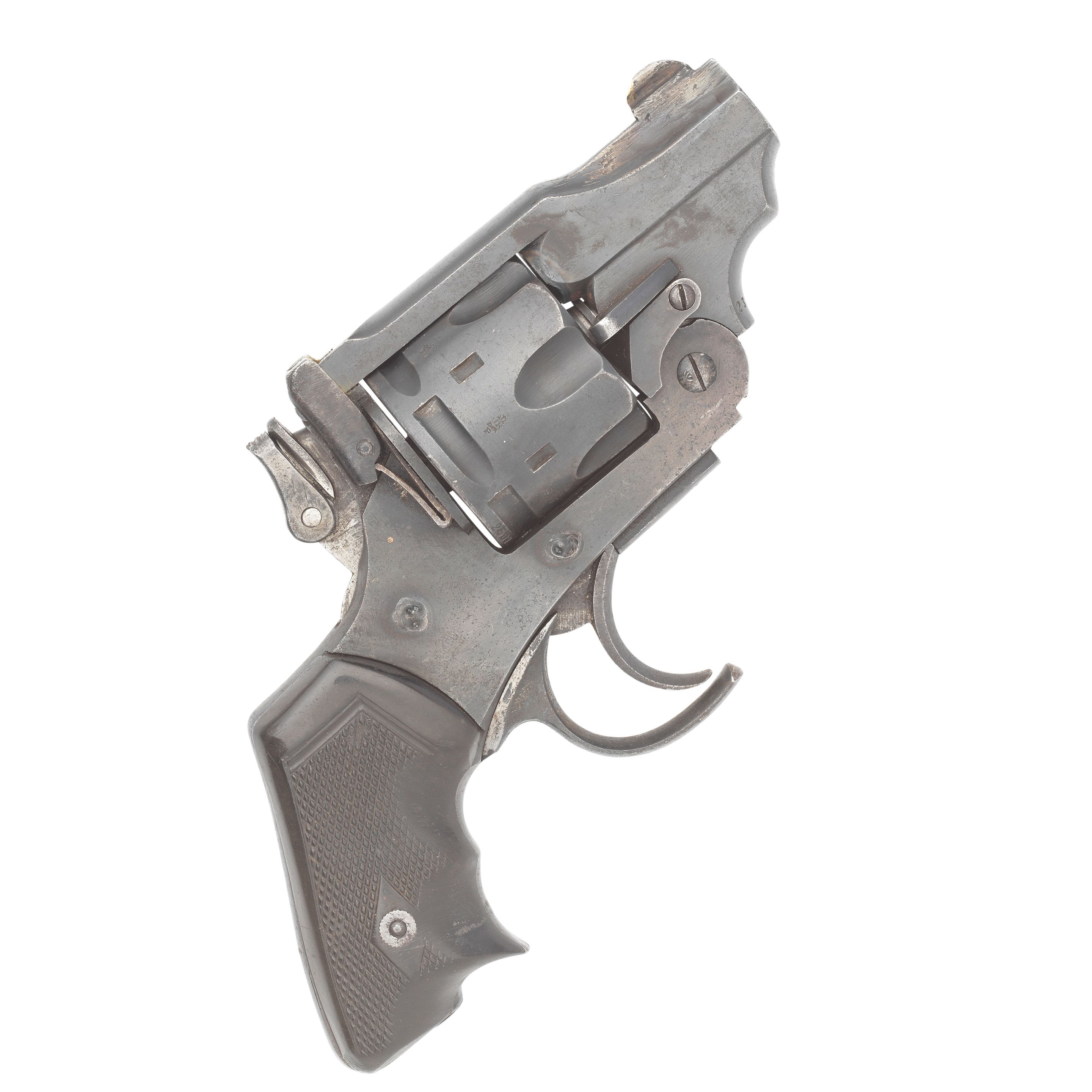 Bonhams : A deactivated customised .450/455 'Mk.VI' revolver by Webley ...
