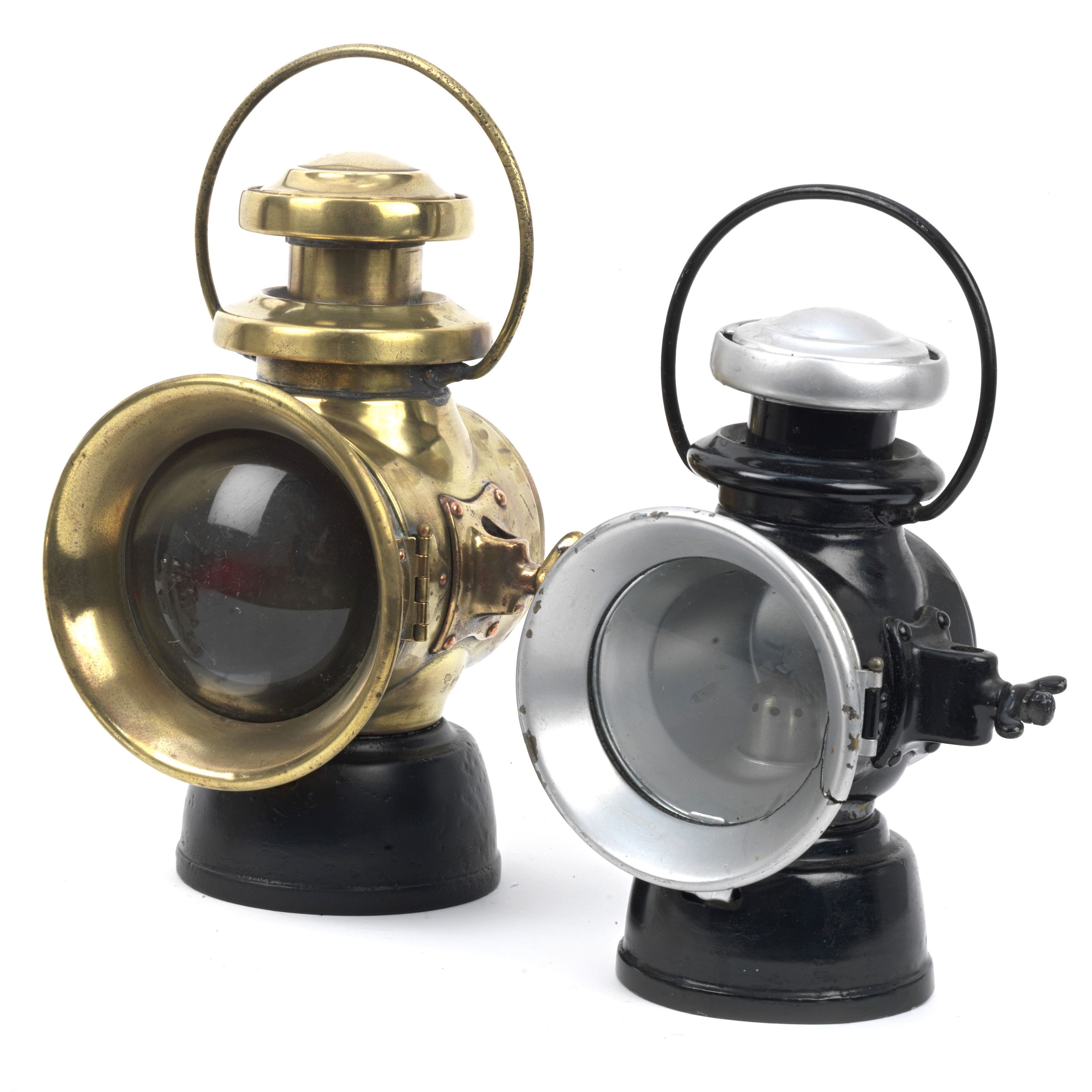 Bonhams Cars : Two Lucas No.700 and No.720 oil-illuminating side-lamps ...