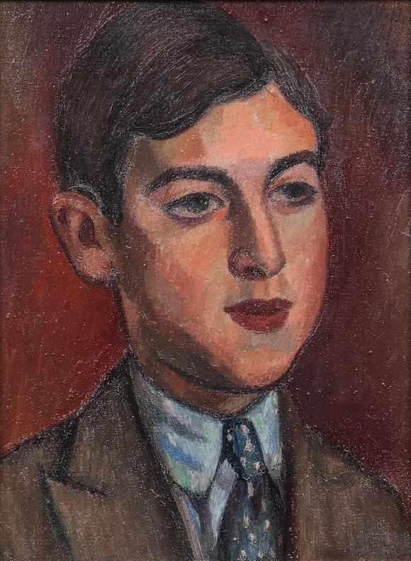 Bonhams : Mark Gertler (British, 1891-1939) Nicholas Mavrogordato 40.6 ...