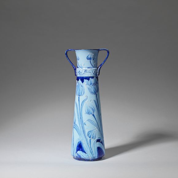 Bonhams : William Moorcroft for Macintyre Twin-handled 'Florian Ware ...