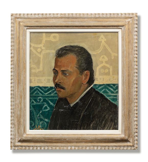 Bonhams : Abdel Hadi El-Gazzar (Egypt, 1925-1965) Portrait of a Friend