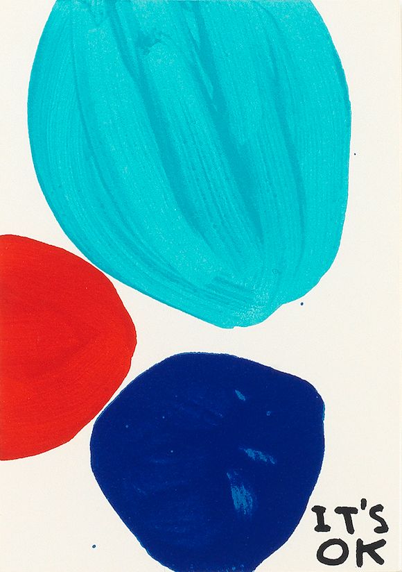 Bonhams : David Shrigley (British, born 1968) It's OK, from 'Art on a ...