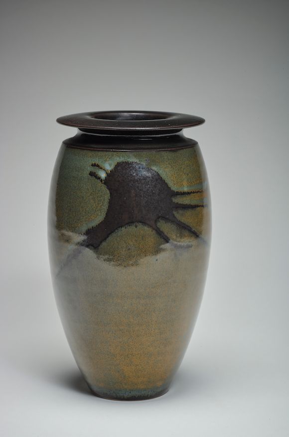 Bonhams Cornette de Saint Cyr : Daniel de Montmollin Vase à col plat, 1989